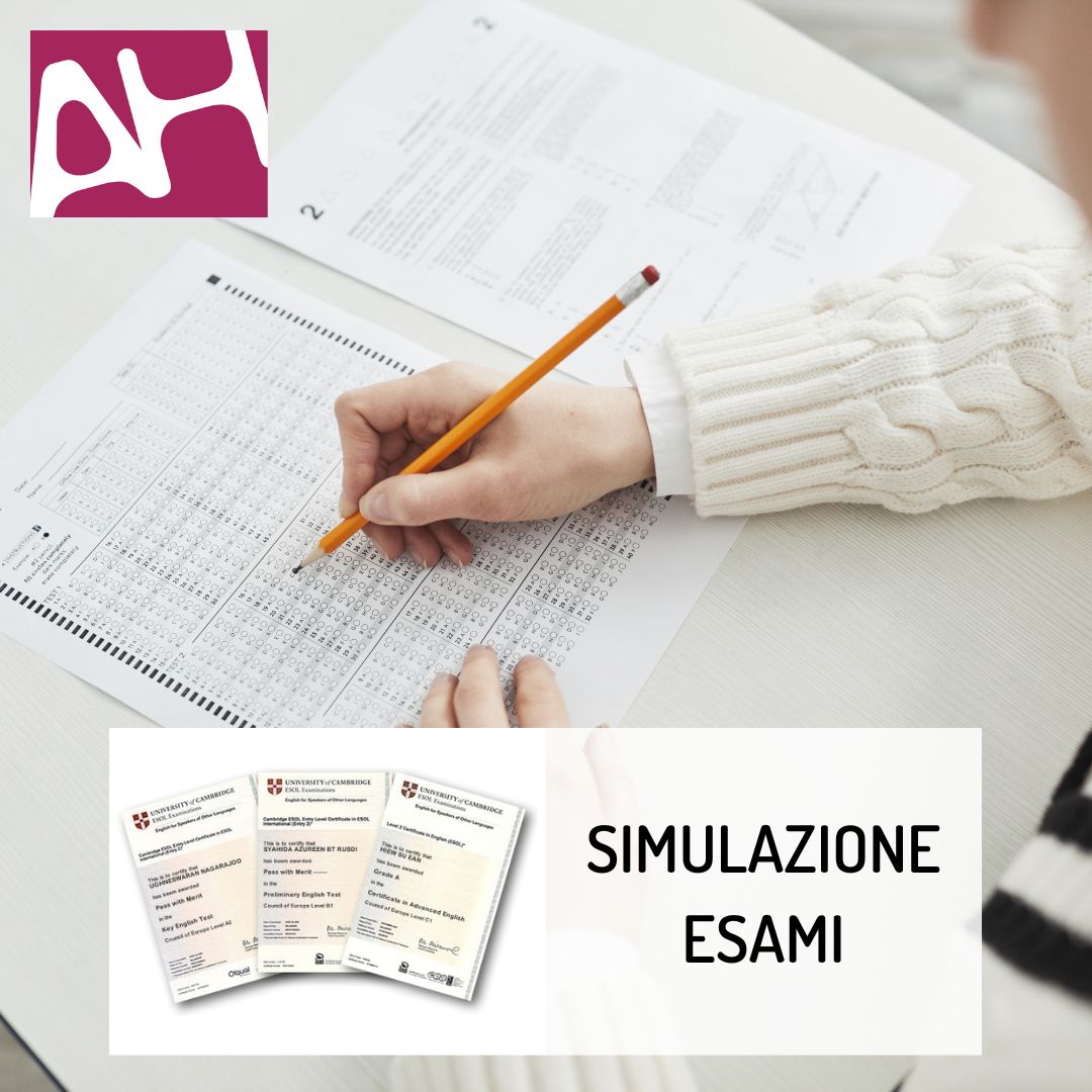 Simulazione esami – Anderson House